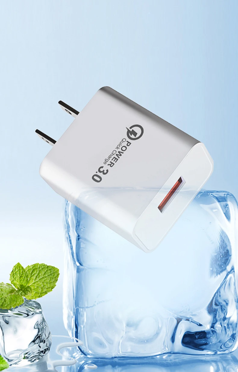 USB Port Adapter PD 20W Brick USBC QC 3.0 1A 2A 3A Fast Charger for ...