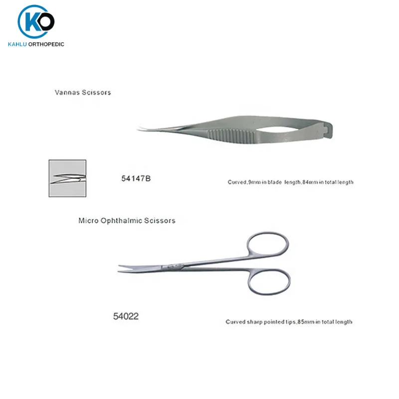 Glaucoma Micro-Operation Instruments Set by KAHLU ORTHOPEDIC