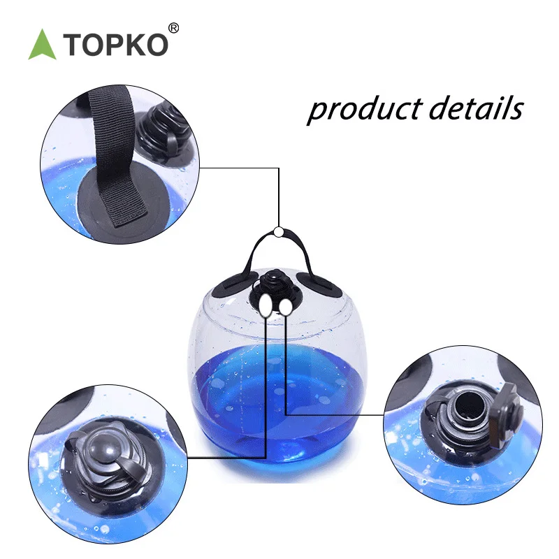 TOPKO High Quality PVC Punch Bag Fitness Water Boxing Punching Bag ...