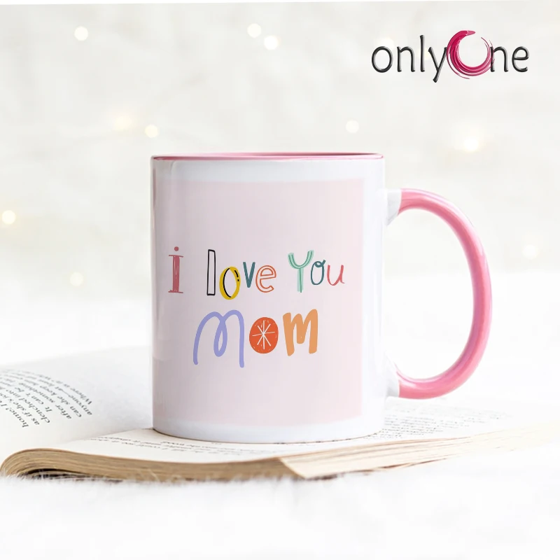 Factory Price 11oz Pink Inner Mug Printing Suitable For Anniversary Or ...