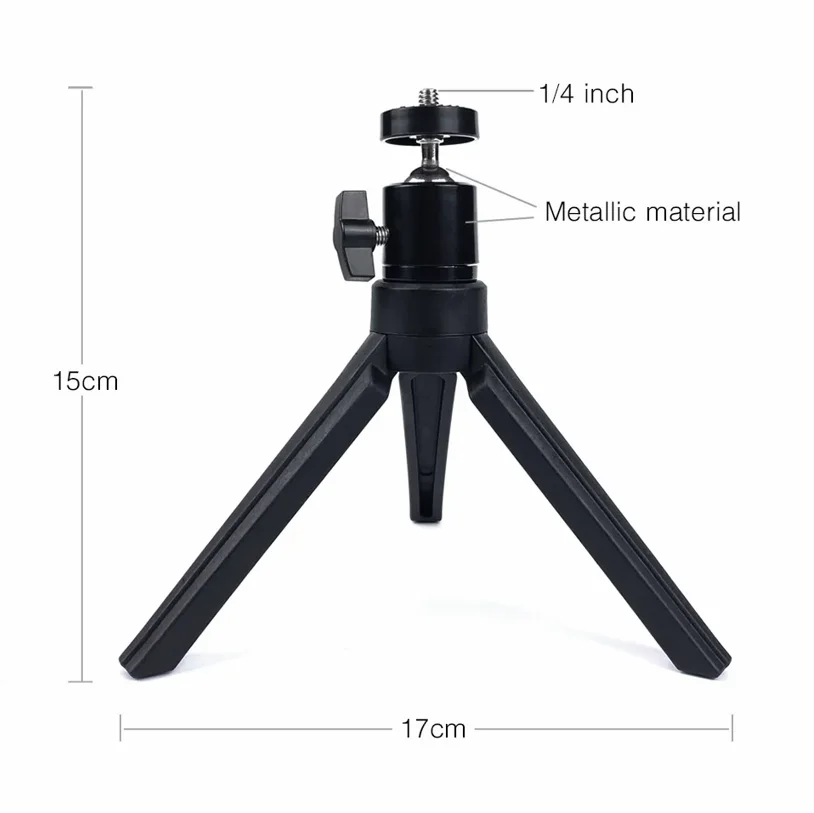 Metal Material Portable Tripod Table Top Camera Tripod For Projection ...