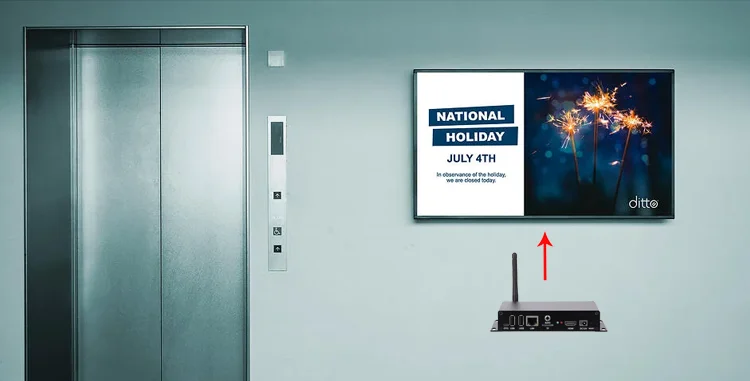 Easy to Use and Simple to Install 1080p High Resolution Digital Signage ...