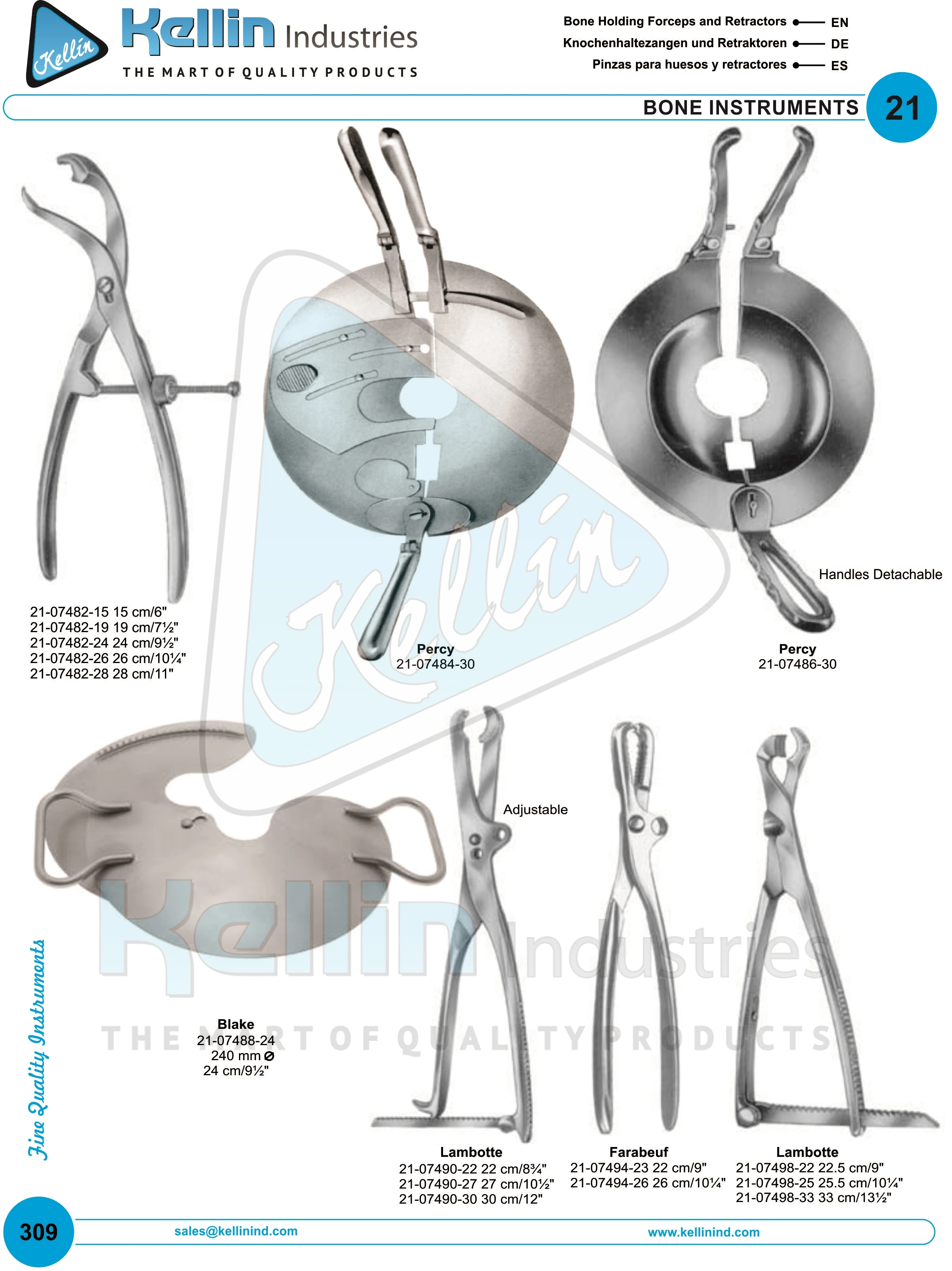 Blake Amputation Flap Retractors Bone Instruments Retractor Amputation Flap Blake En Venta En ...