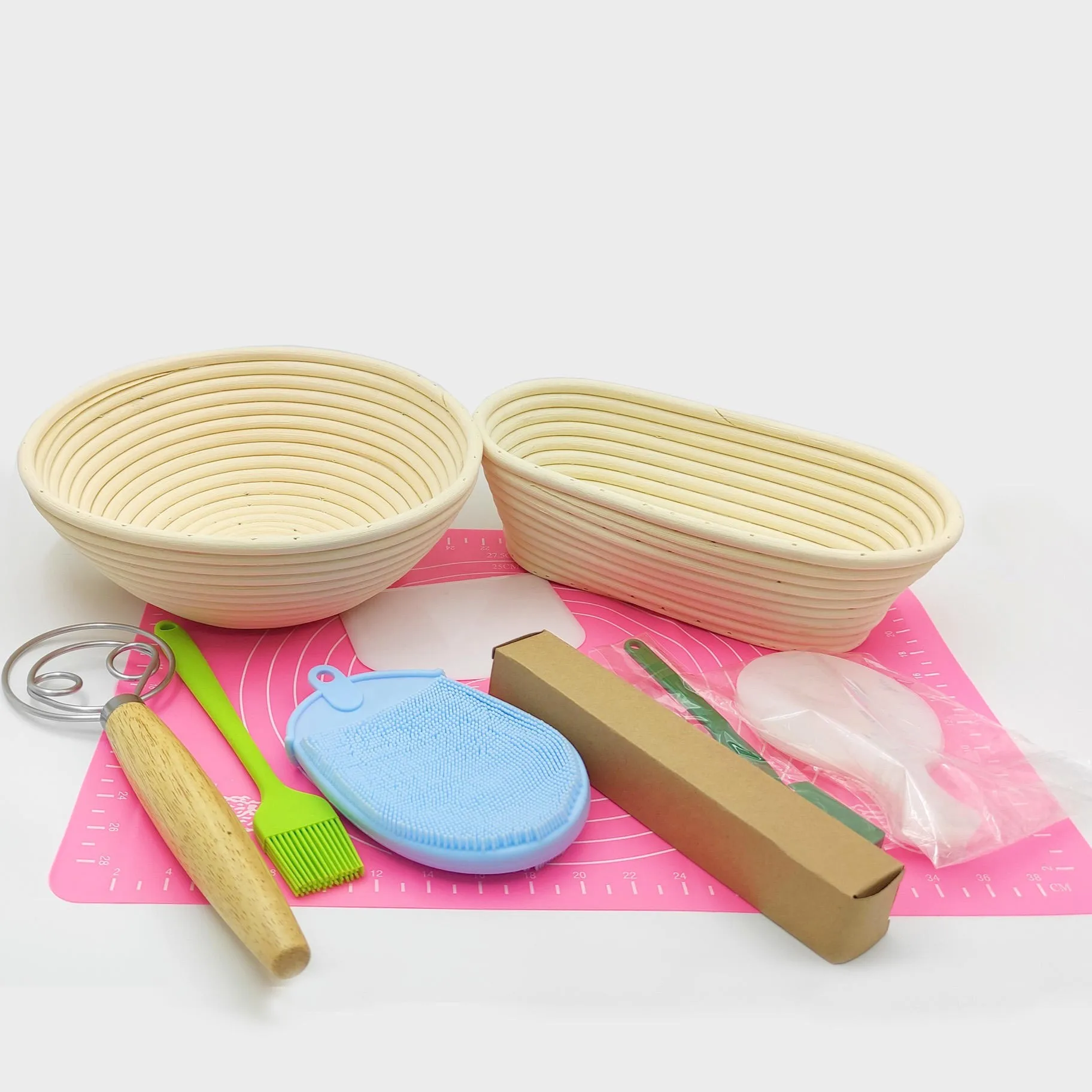 Bps138 100 Natural Rattan Bread Fermentation Basket Rattan Bread ...