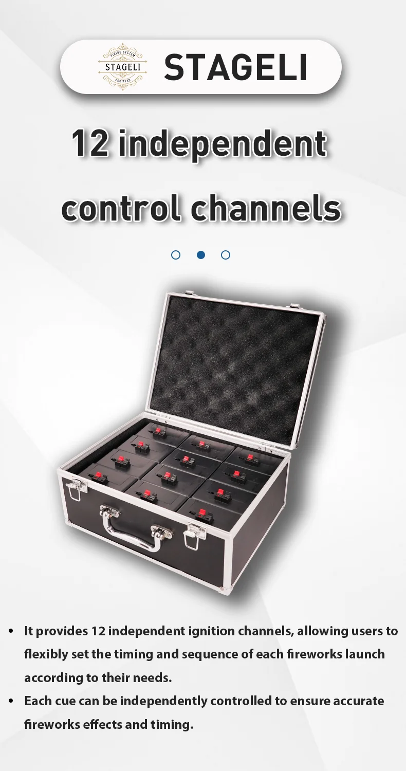 4cues 8cues10cues Fireworks Ignition System Cold Pyro Fountain Stage ...