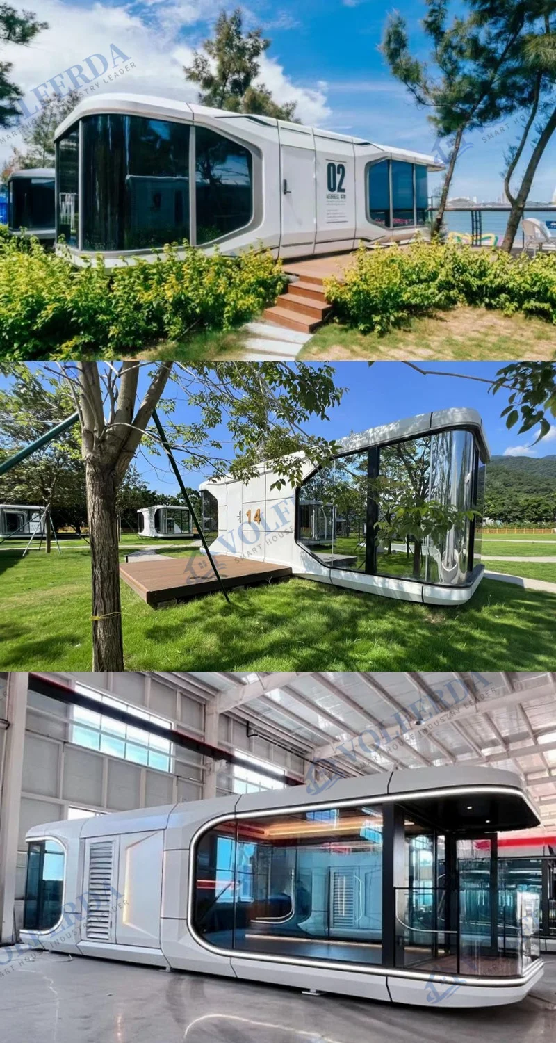 Volferda E7 Prefab Hotel Room Mobile Capsule Home Capsule Cabin Tiny ...