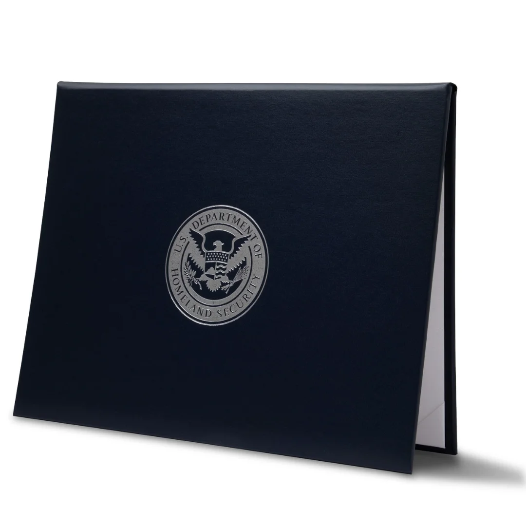 Diploma Certificate Paper Holder Custom Graduation Pu Leather ...