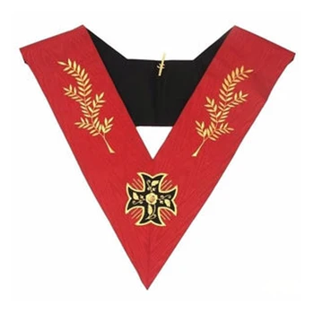 22nd Degree Scottish Rite Masonic Apron - [red & White] - Buy Masonic Scottish Rite Aasr 30th ...
