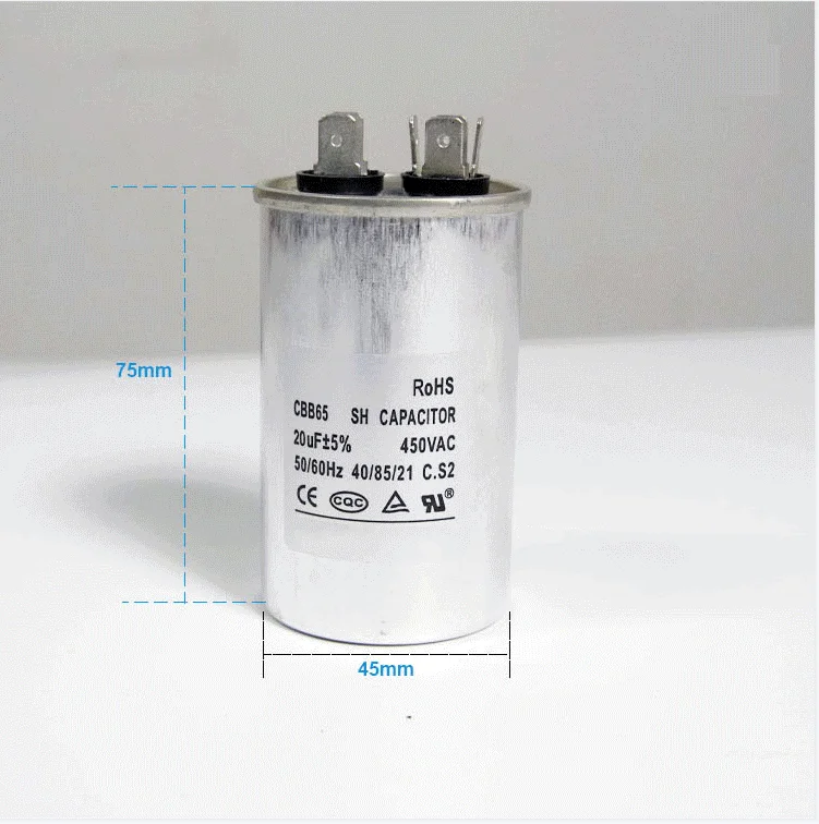 Industrial Use Thin Film Capacitor With Aluminum Shell Explosion-proof ...