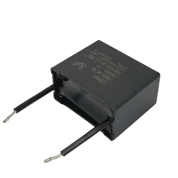 Cbb61 Ceiling Fan Capacitor 450v Ac 2 Wires Metalized Polypropylene ...