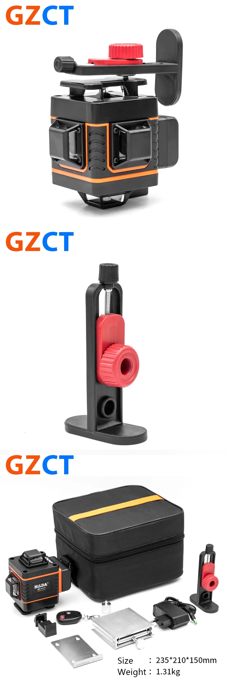 Accurate 12 Lines Laser Level 4D Self-Leveling 360° Tool for Indoor and ...