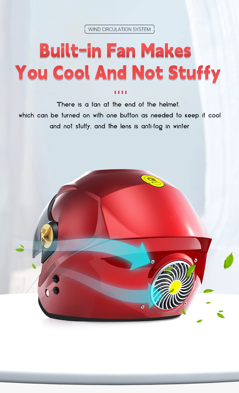 Safety Helmet Rechargeable Bluetooth Solar Powered Air Conditioner Bike ...