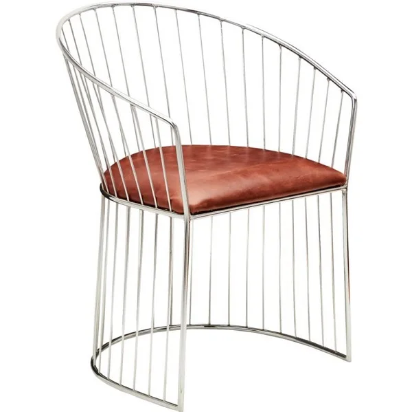 Luxury Home Decoration Chair Metal Iron Restaurant Living Room Garden ...