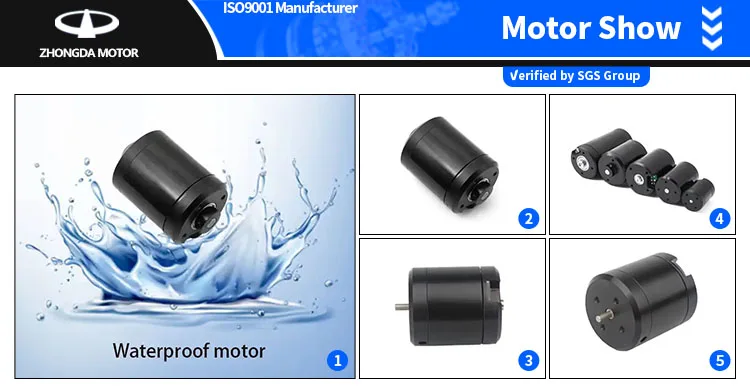 Waterproof BLDC Motor IP68 - Long Life Low Noise Motor