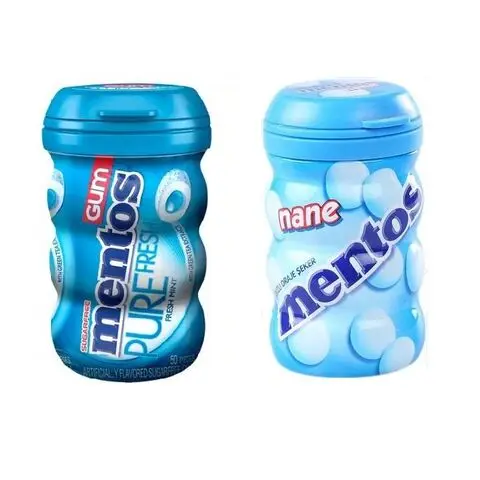 Mentos Pure White Sugar-free Chewing Gum With Xylitol,Sweet Mint (pack ...