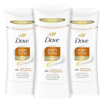 Dove Even Tone Antiperspirant Deodorant Stick Apple Blossom & Mango ...