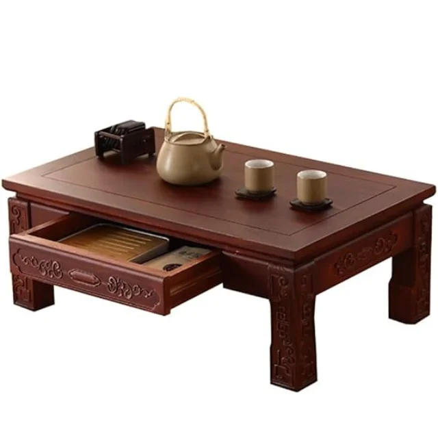 Versatile Folding Coffee Table Low Portable Tea Table For Floor Seating ...