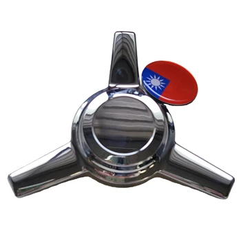 Wire Wheel Knock Off Spinner With Custom Sticker Threaded Or Stud Both ...