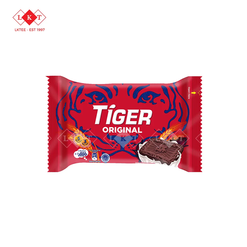 Tiger Milk Cookies Biscuit Chocolate 144.4G Mondelez Exotic Snacks Confectionary Authorized Distributor Wholesale Malaysia www.alibaba