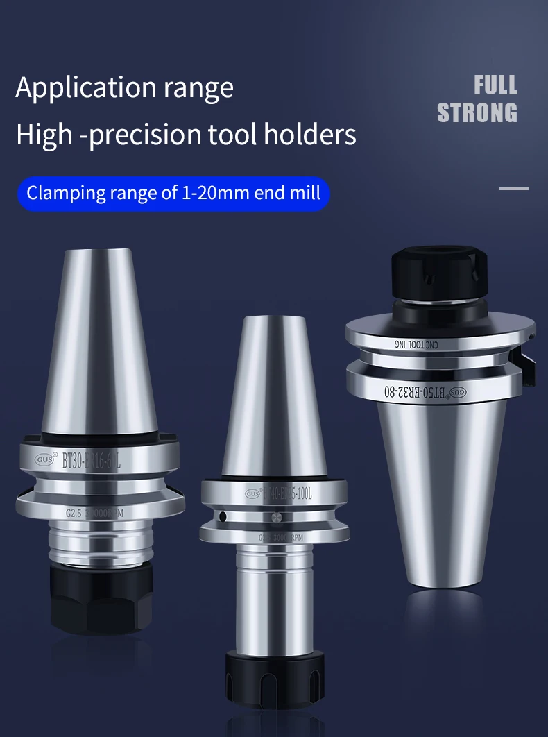 BT-30 Tool Holder - Precision Milling for CNC Machines