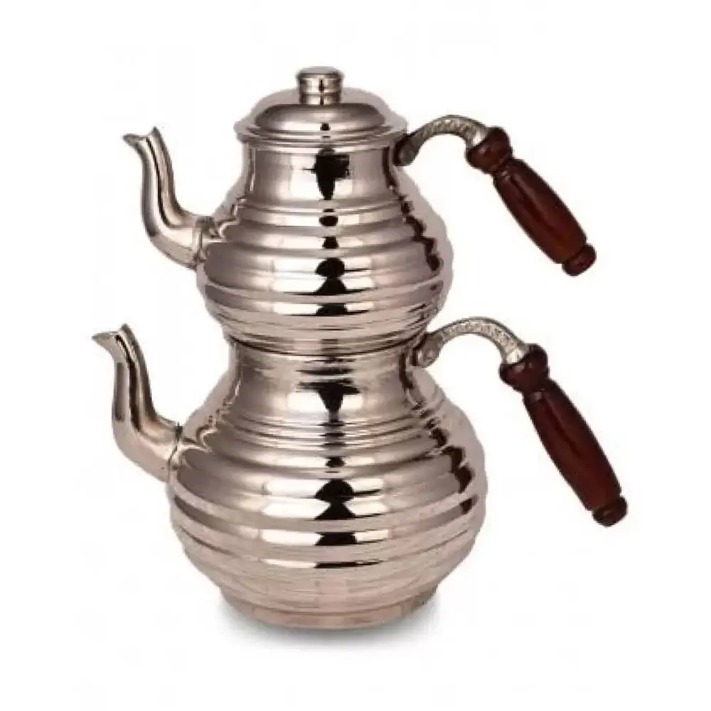 Handmade Hand Hammered Copper Turkish Stovetop Tea Kettle