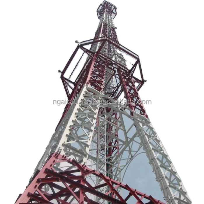 Galvanized Steel Telecommunication Tower/ Mobile Tower/ Telecom Tower ...