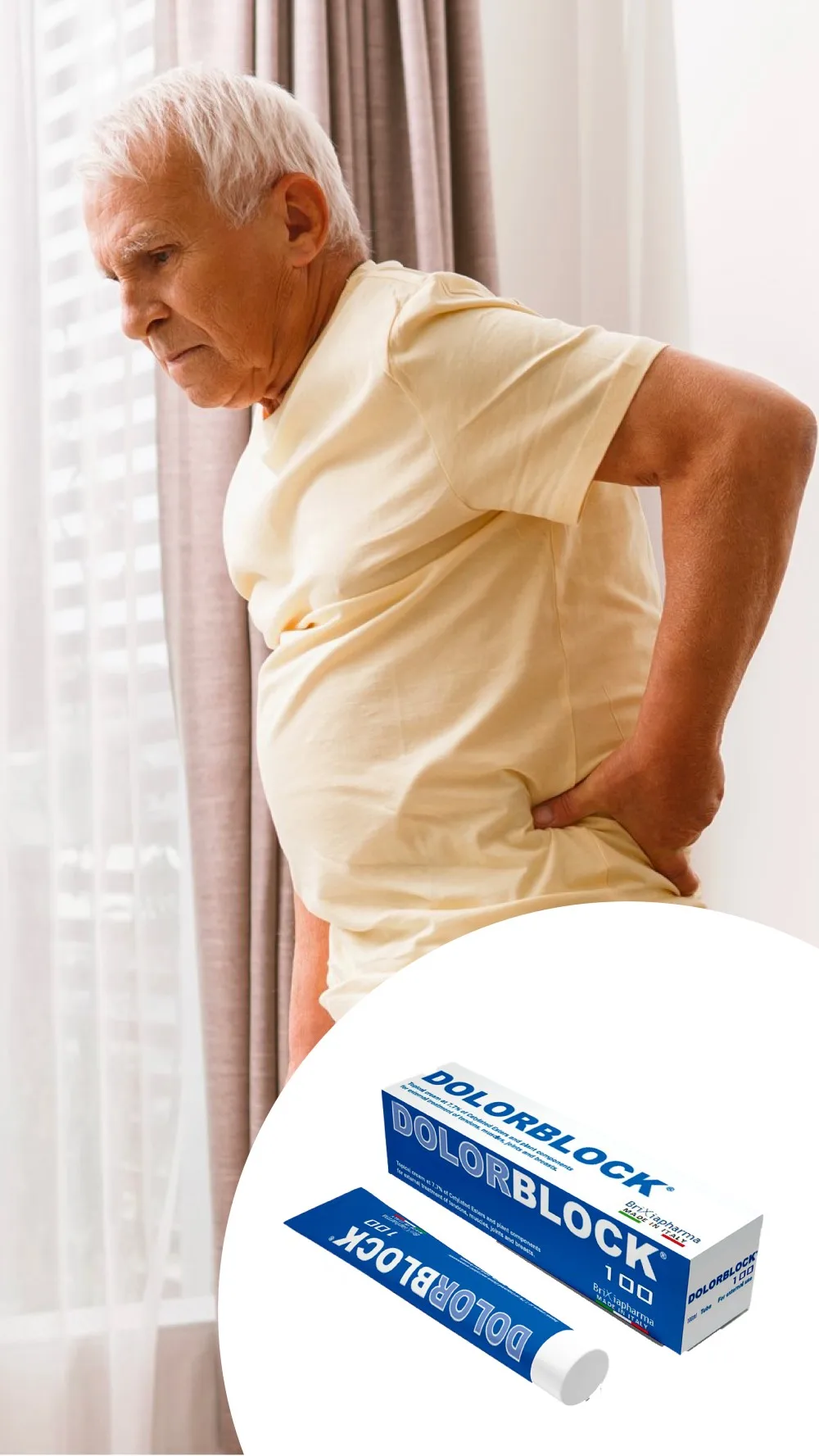 Made In Italy Dolorblock Cream 100 Ml Tube Joint Pain In Older People ...