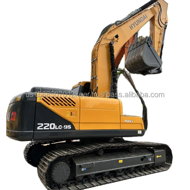 Hyundai Excavator Digger Korea original used excavator Hyundai 220-9 ...