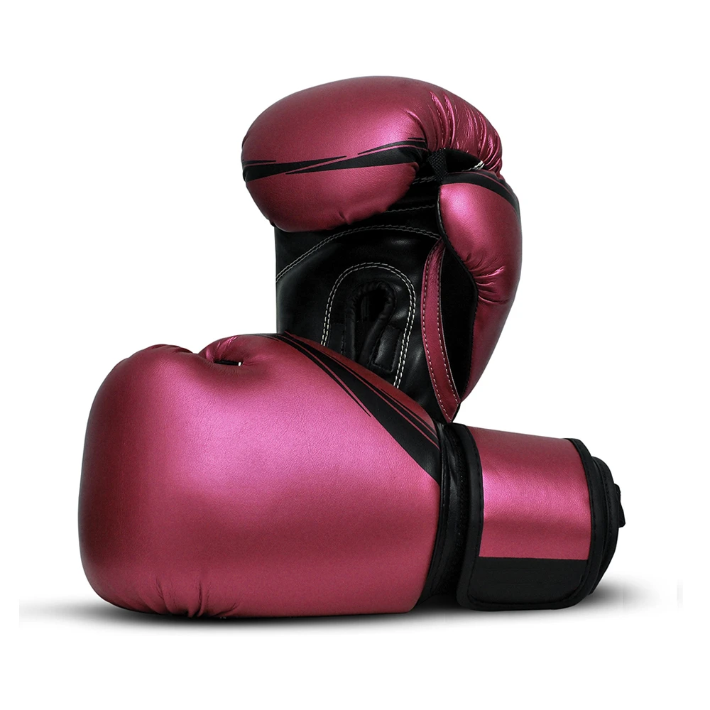 Boxing Gloves 2024 Professional Wholesale Real Leather Metallic Custom ...