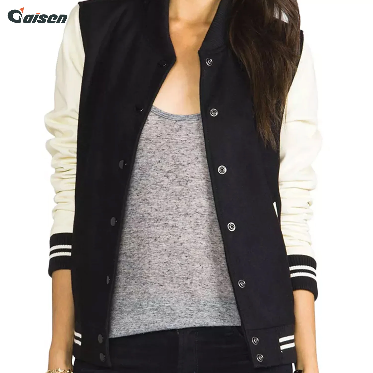 Letterman Thick Windproof Versity Jacket Custom Satin Versity Jackets ...