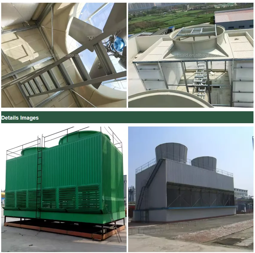 High Quality 500t Square Frp Cooling Tower For Sale - Buy Cooling Tower ...