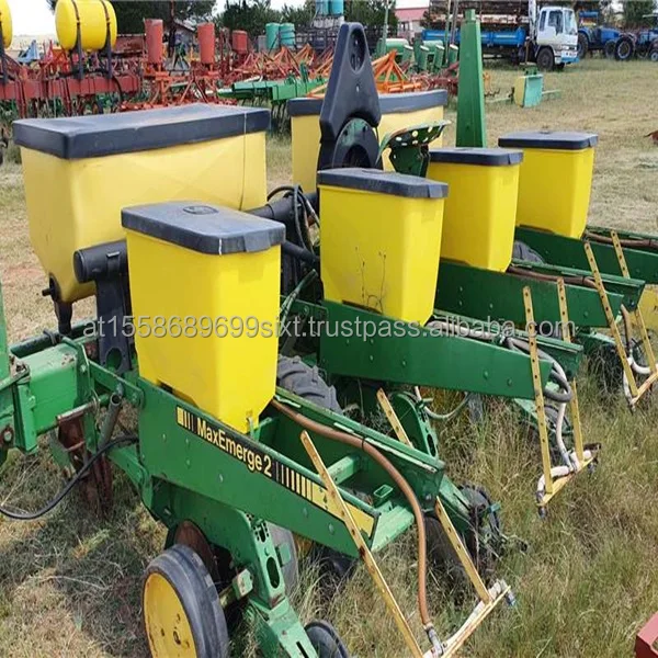 Agricultural 4 Row Drill Corn Seeder Planting Machinery Zero Till With Fertilizer/ Maize Seeding ...