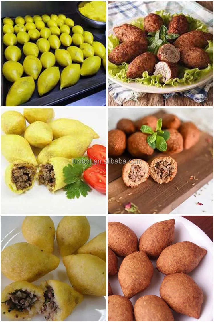 2023 Lt-180 Automatic Falafel Ball Maker Machine Kubba Kibbeh Coxinha ...