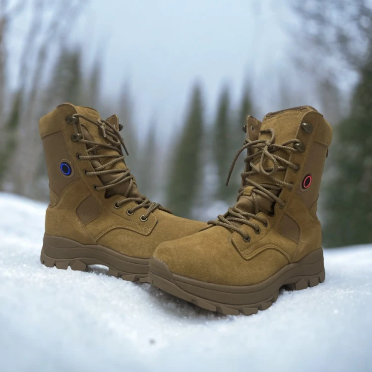 Winter Outdoor Rechargeable 5V Battery Heated Boots Electrically Heated ...