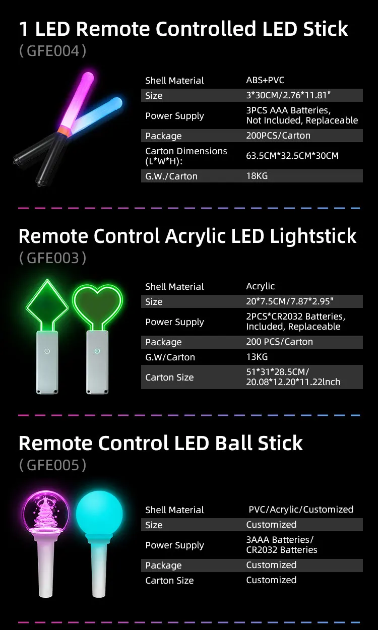 Swinging Sticks Glowsticks Bulk Pack Light Up Sticks For Party Glow In ...