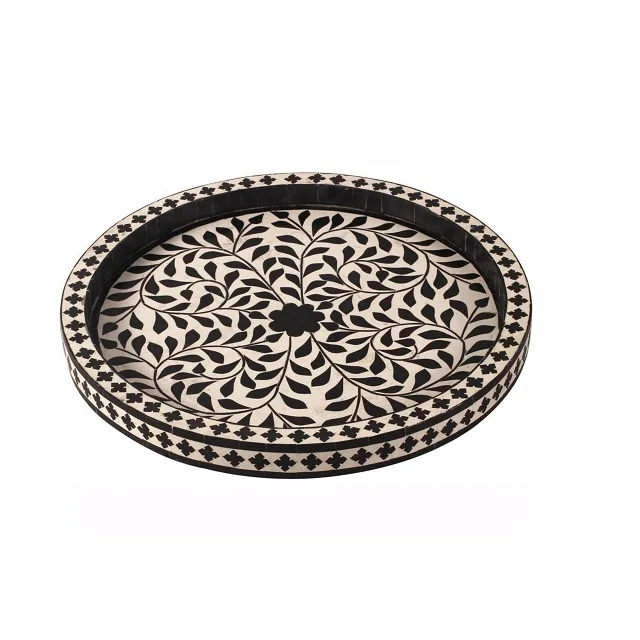 Top Ranking Bone Inlay Tray Seashell For Coffee Tables For Hotel ...