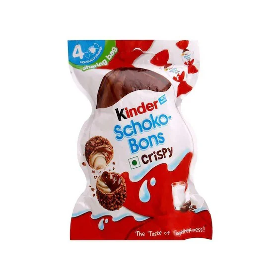 Kinder Chocolate Schoko Bons Crispy - Buy Schoko Bons Crispy Chocolate Packaging Boxes Candy ...
