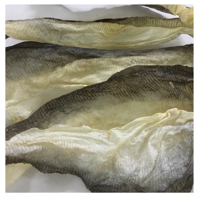 High Quality Natural Dried Basa Fish Skin OEM Dried Basa Pangacius Fish ...