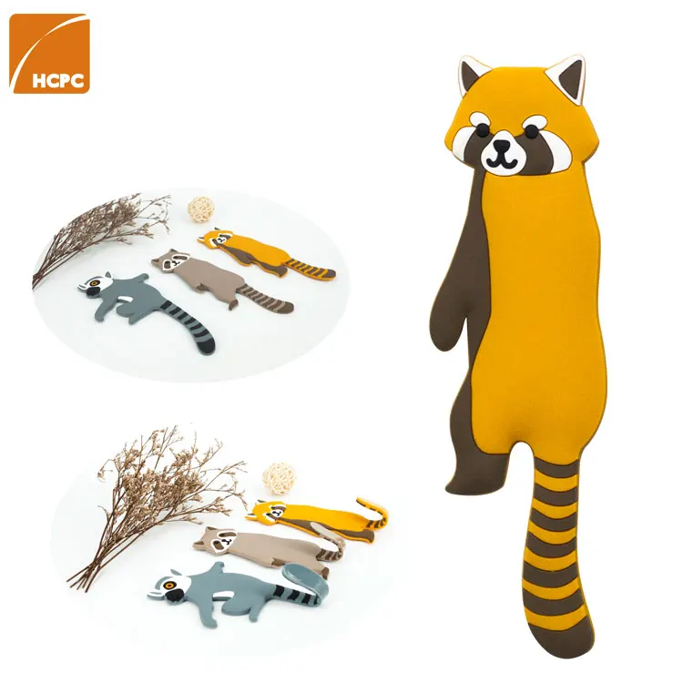 Creative Animal Cartoon Wall Adhesive Hooks Bendable Pvc Pu Gel No ...