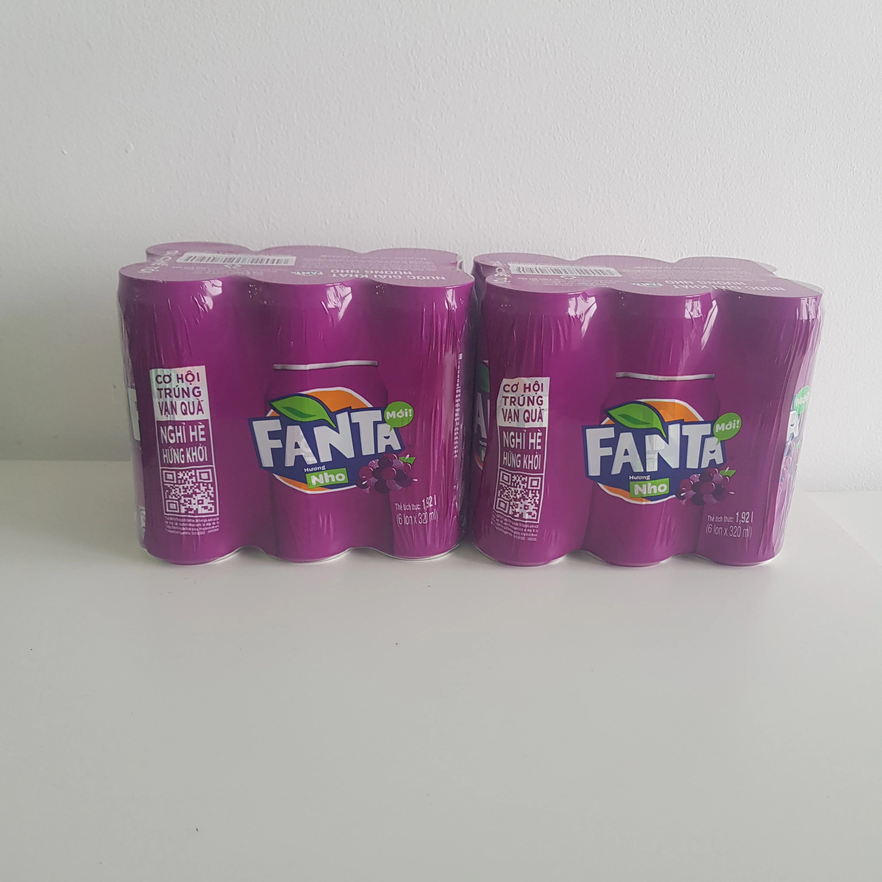 Wholesale 320ml for Fanta Grape Soft Drink Carbonated with Fruity Glucose Flavor 24 Cans Pack ...