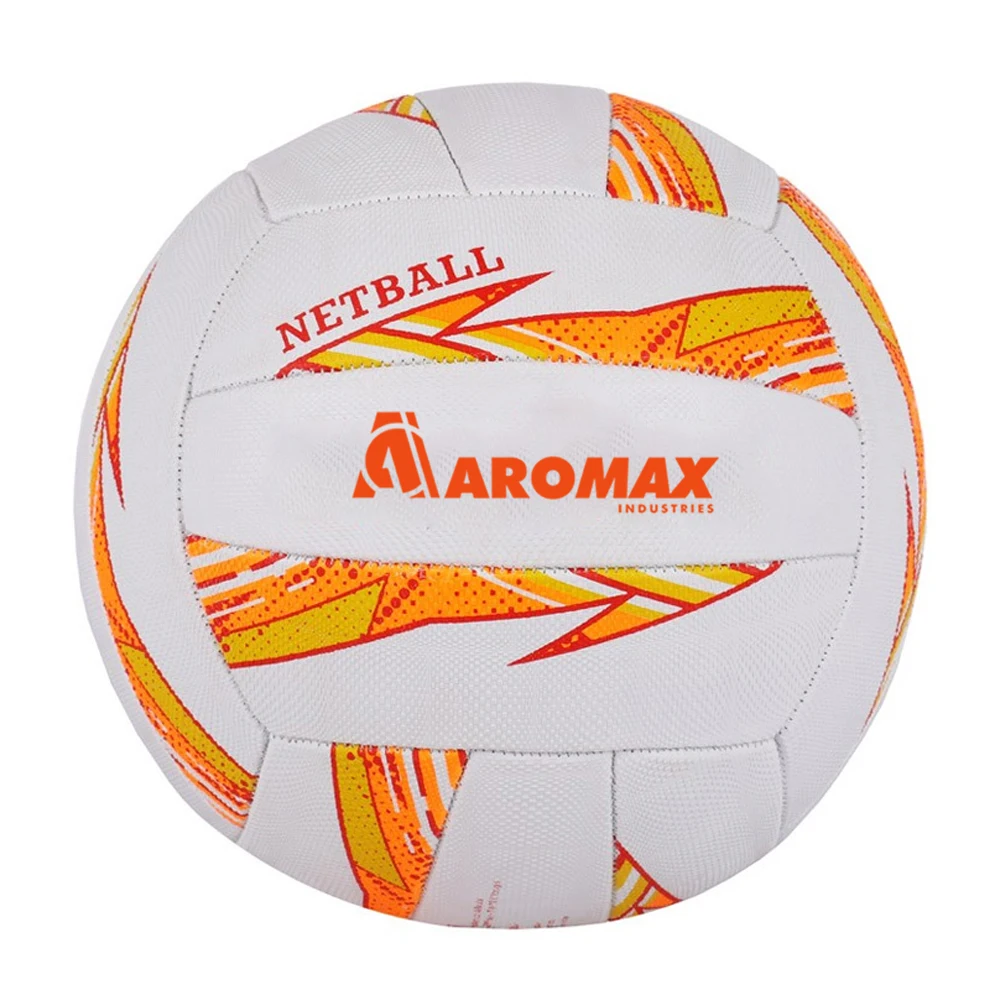 New Football Standard Size 5 Soft Pu High Quality Machine Stitched Net ...