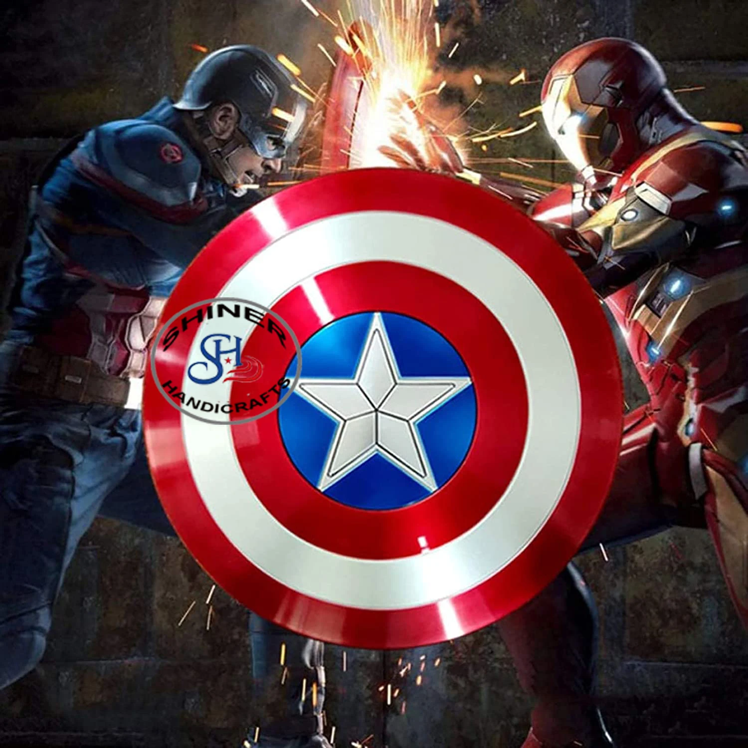 Captain America Shield - Marvel Avengers Handheld Prop