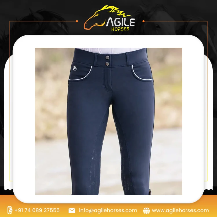 Best Quality Softshell Horse Riding Breeches With Contrast Piping ...