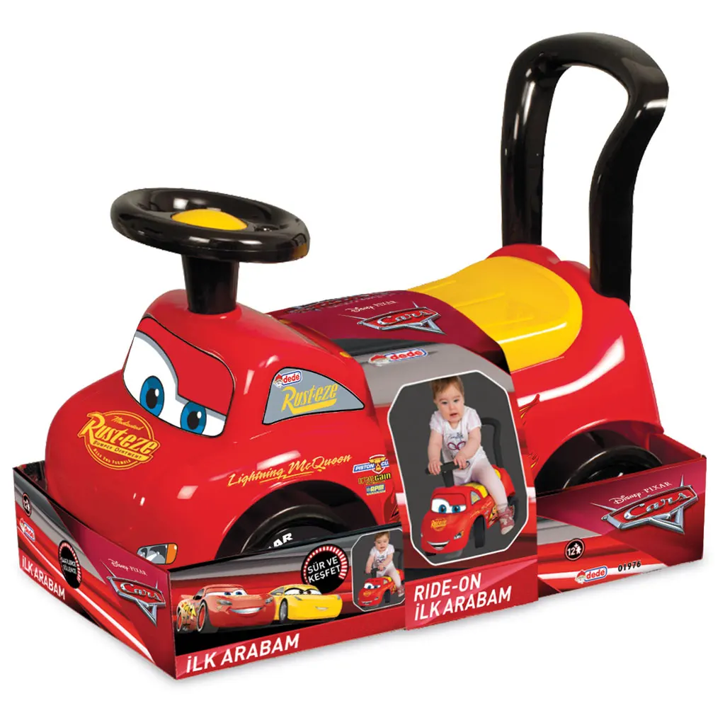 Cars Ride On Car Steering Wheel Baby Walker Toys Kids Ride On Car Baby ...