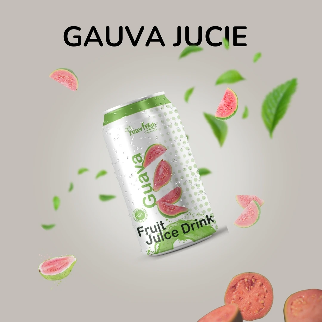 Sleek 330ml Guava Fruit Juice Tropical Nfc Juice Drinks With Pulp No ...