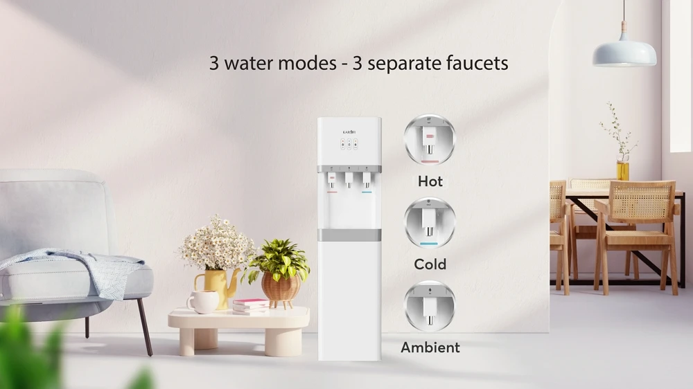 Karofi HCV208 Hot Cold Water Dispenser Buil-in RO Reverse Osmosis ...