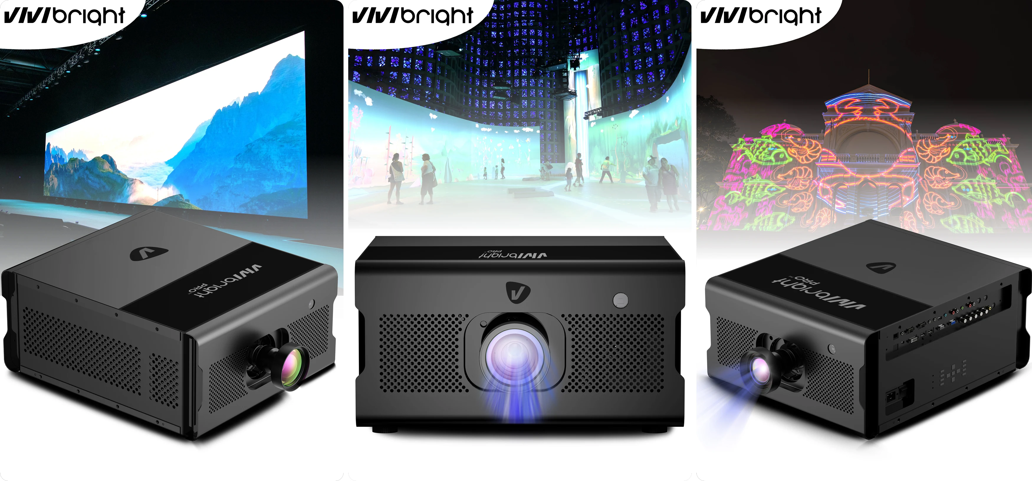 Intelligent Laser Projector Vivibright KD9000 for University Lecture ...