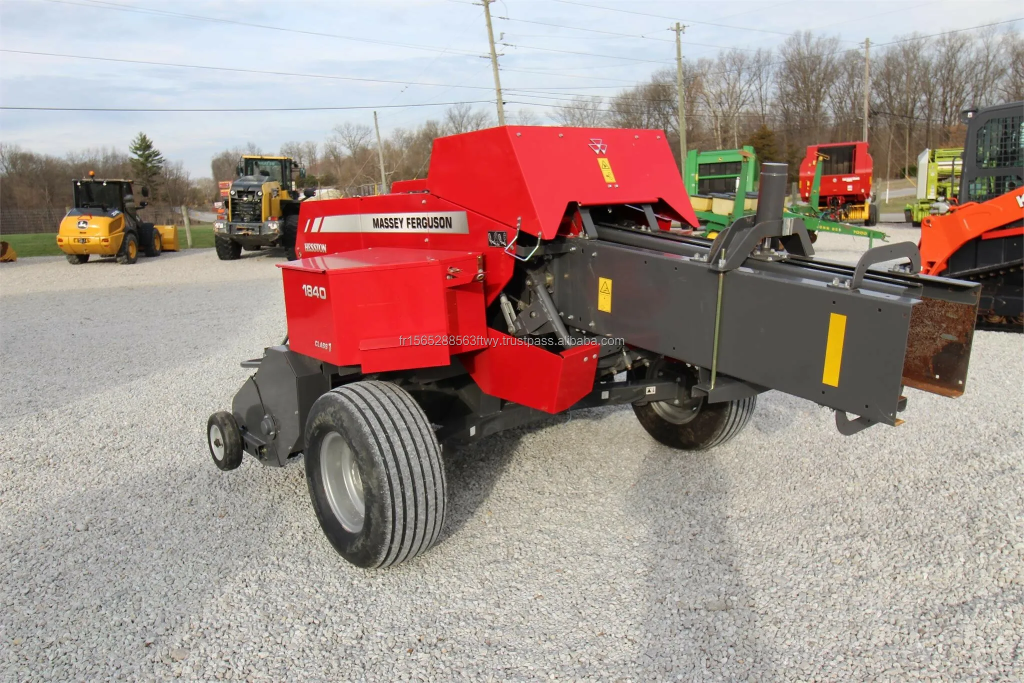 MF 1840 Hay Baler - Reliable Farm Equipment for Hay Management