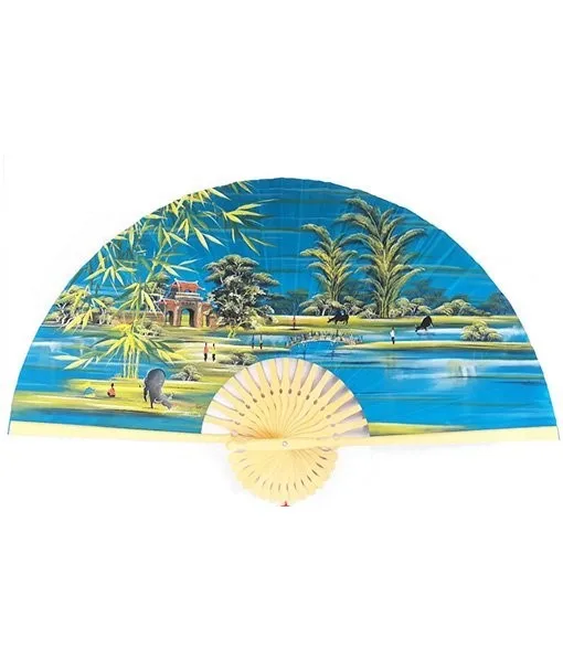 Bamboo Silk Fans - Eco-Friendly Hand Fans from Vietnam