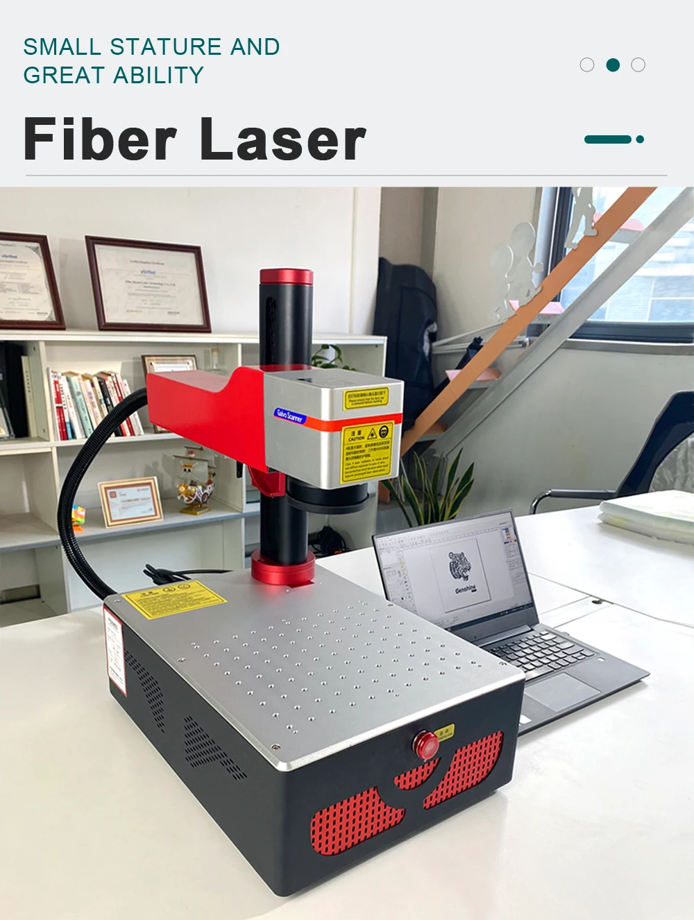 Lz-gxm Metal Color Fiber Laser Marking Engraving Machine For Jewelry ...